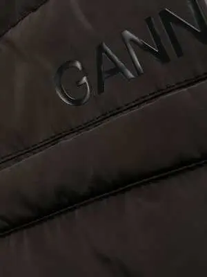 GANNI Oversized Tech Puffer Midi Jacket