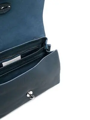 ZANELLATO Postina Flap Tote Bag - Blue