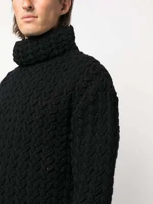 Valentino Garavani Chunky Roll-neck Jumper