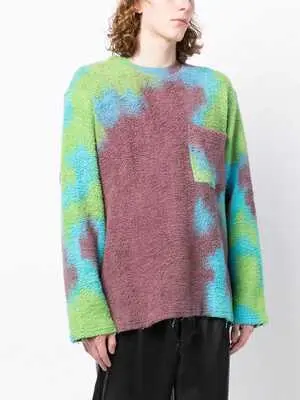 SONG FOR THE MUTE Abstract-pattern Print Jumper
