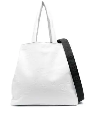 Philipp Plein Embossed Monogram Tote Bag