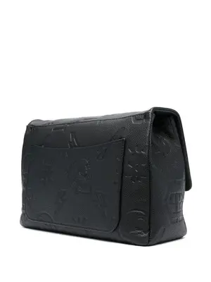 Philipp Plein Leather Shoulder Bag