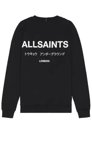 ALLSAINTS Underground Crew - Jet Black
