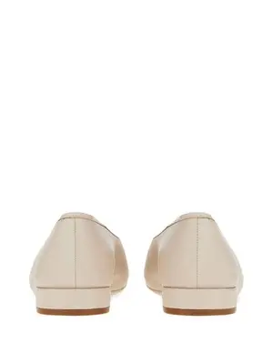 FERRAGAMO Chunky-buckle Ballerina Flats
