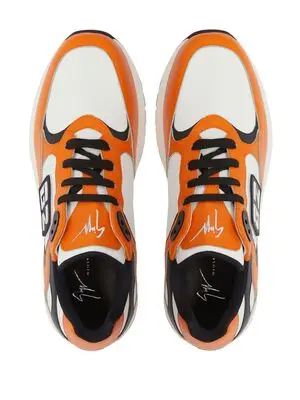 GIUSEPPE ZANOTTI Gz Runner Low-top Sneakers - Orange