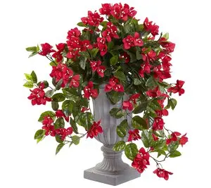 NEARLY NATURAL Bougainvillea With Urn By - One-color