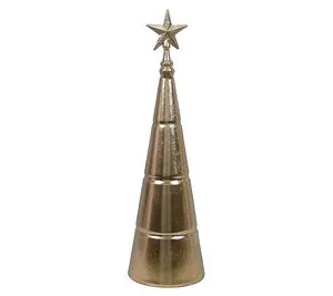 YOUNG'S INC. Young's Metal Cone Shaped Christmas Tree