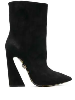 Philipp Plein Leopard-sole Ankle Boots