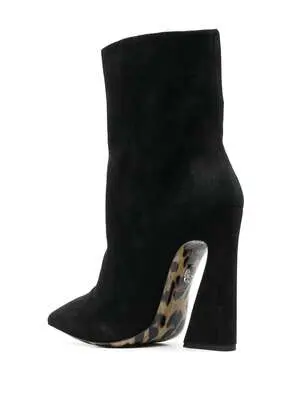 Philipp Plein Leopard-sole Ankle Boots