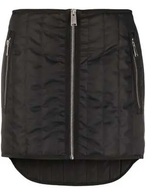 Heron Preston Ex-ray Quilted Mini Skirt - Black