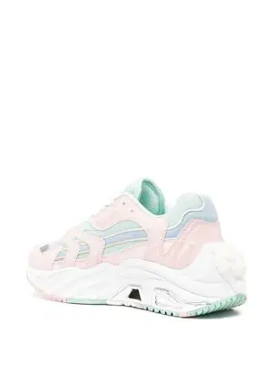 PLEIN SPORT Panelled Chunky Sneakers - Blue