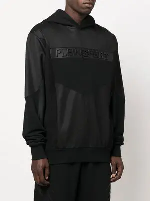 PLEIN SPORT Logo-embossed Hoodie