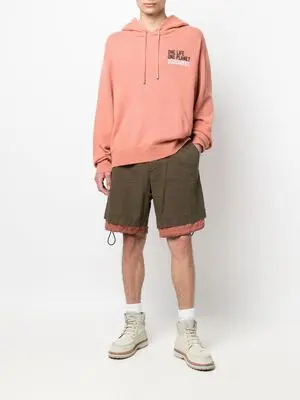 Dsquared2 Logo-embroidered Cashmere Hoodie