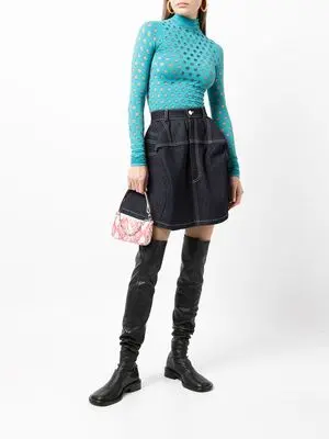 Natasha Zinko Denim Full Skirt