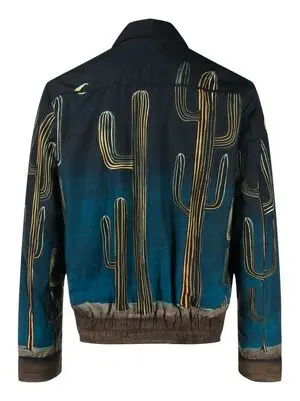 ENDLESS JOY Graphic-print Zip-up Jacket