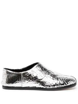 MAISON MARGIELA Tabi Mirror-effect Babouche Shoes
