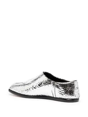 MAISON MARGIELA Tabi Mirror-effect Babouche Shoes