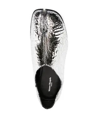 MAISON MARGIELA Tabi Mirror-effect Babouche Shoes