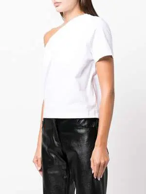 Gauge81 One-shoulder Organic Cotton T-shirt