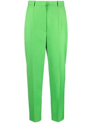 Alexander McQueen High-waisted Cropped Trousers