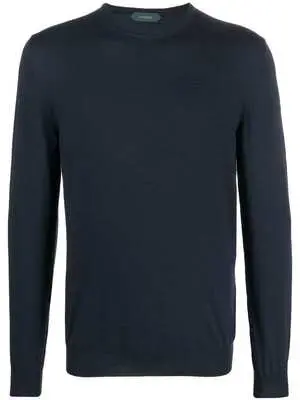 Zanone Fine Knit Knitwear For Men