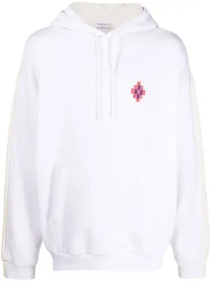 COUNTY OF MILAN Cross Logo-embroidered Hoodie