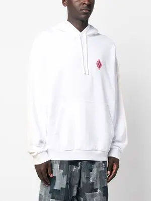 COUNTY OF MILAN Cross Logo-embroidered Hoodie