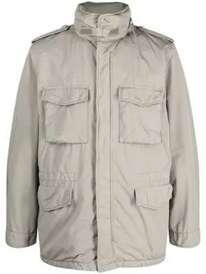 Aspesi Newcamp Military Jacket - Grey