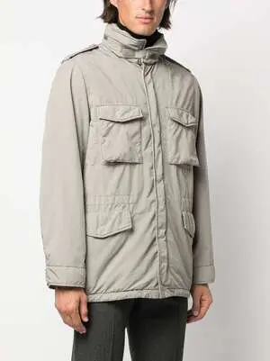 Aspesi Newcamp Military Jacket - Grey