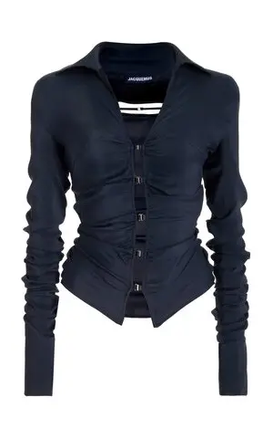 Jacquemus Soffio Shirt  Fr 40 Blue
