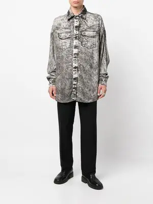 DIESEL® S-kang Long-sleeve Cotton Shirt
