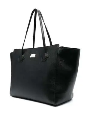 Philipp Plein Star Studded Leather Tote