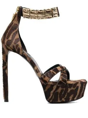 Roberto Cavalli Crossover Sandals For Women