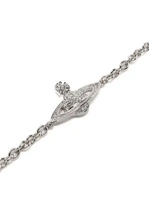VIVIENNE WESTWOOD Mini Bas Relief Chain Bracelet