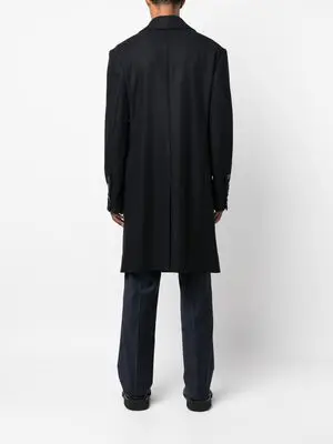 VIVIENNE WESTWOOD Double-breasted Wool Coat - Blue