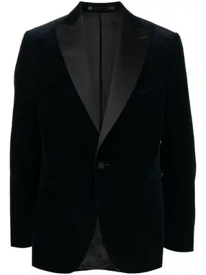 N.PEAL Velvet-effect Dinner Jacket