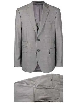 N.peal Single-breasted Three-piece Suit - Grey
