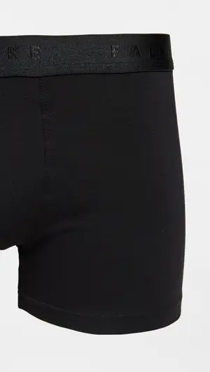Falke Cotton Boxer Briefs 2 Pack - Black
