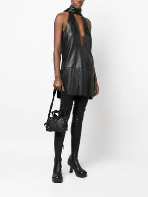 COURREGES Loop Crossbody Bag - Black