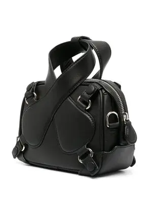 COURREGES Loop Crossbody Bag - Black