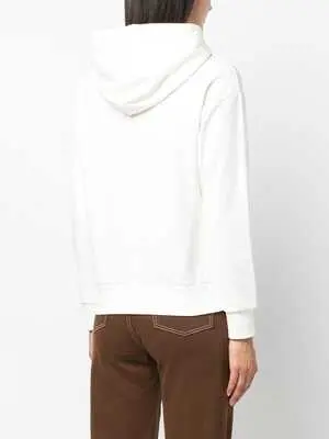 A.p.c. Christaina Logo-print Hoodie - White