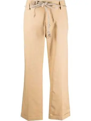 MAISON JEJIA Straight-leg Trousers - Neutrals