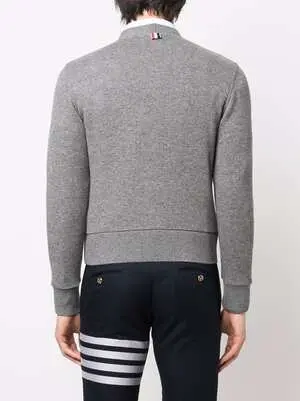 Thom Browne Waffle-knit Cashmere Cardigan