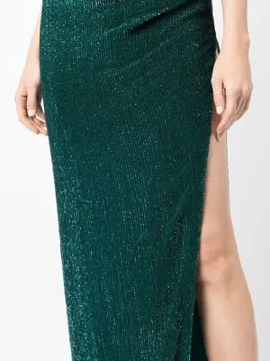 Retrofete Katya Sequin-embellished Gown - Green