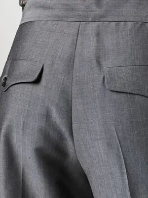 MAISON MARGIELA Belted Tapered Trousers
