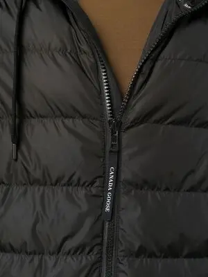 Canada Goose Hybridge Huron Hooded Gilet - Black