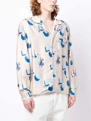 BLUE SKY INN Beach Graphic-print Shirt