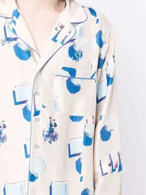 BLUE SKY INN Beach Graphic-print Shirt