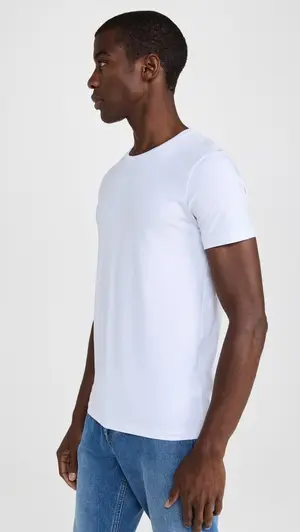 Falke 2-pack Cotton Crew Neck Tee - White