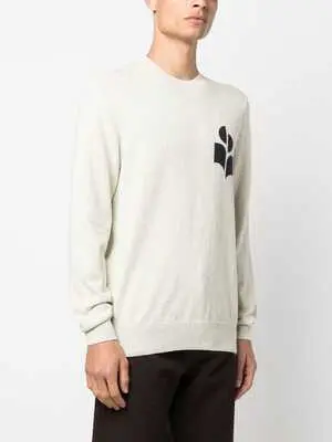 Isabel Marant Evans Intarsia Knit Sweater